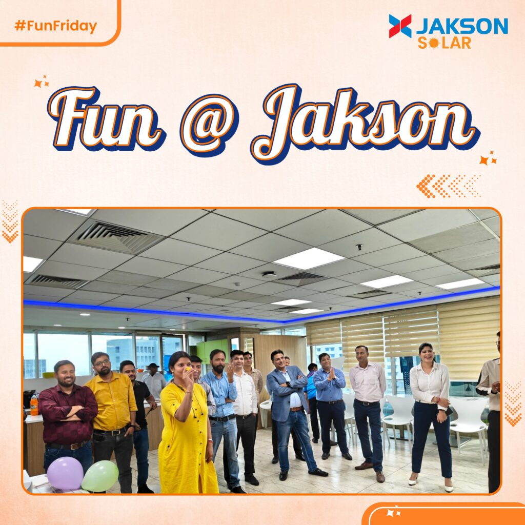 Jakson Solar Celebrates Team Bonding Fridays!