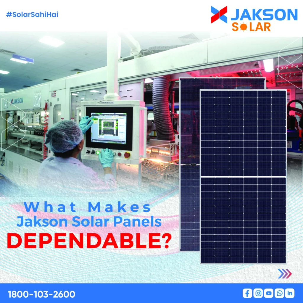 Jakson Solar Modules - Certified For Top Performance